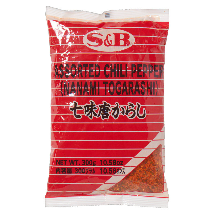 NANAMI TOGARASHI ASSORTED CHILI PEPPER 300G BY S&B, 9,99