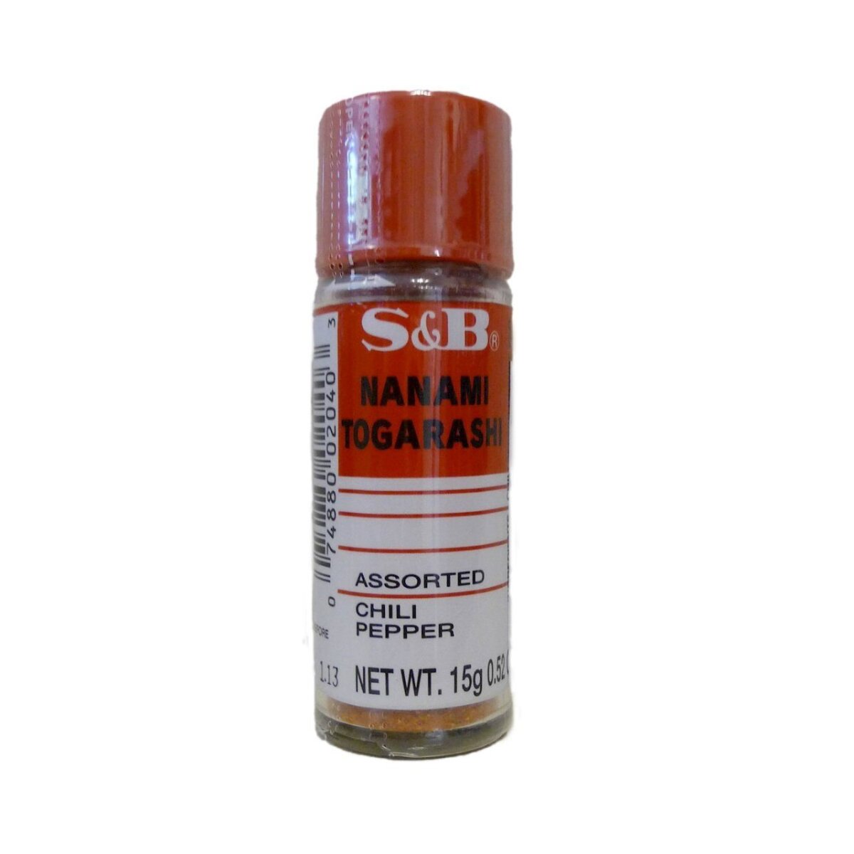 NANAMI TOGARASHI ASSORTED CHILI PEPPER 15G BY S&B, 3,99