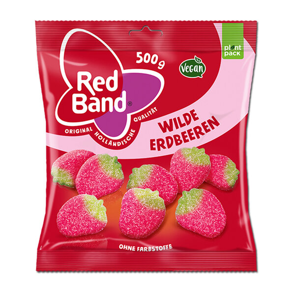 GEZUCKERTE ERDBEEREN - 500 GRAMM BY RED BAND, 3,99