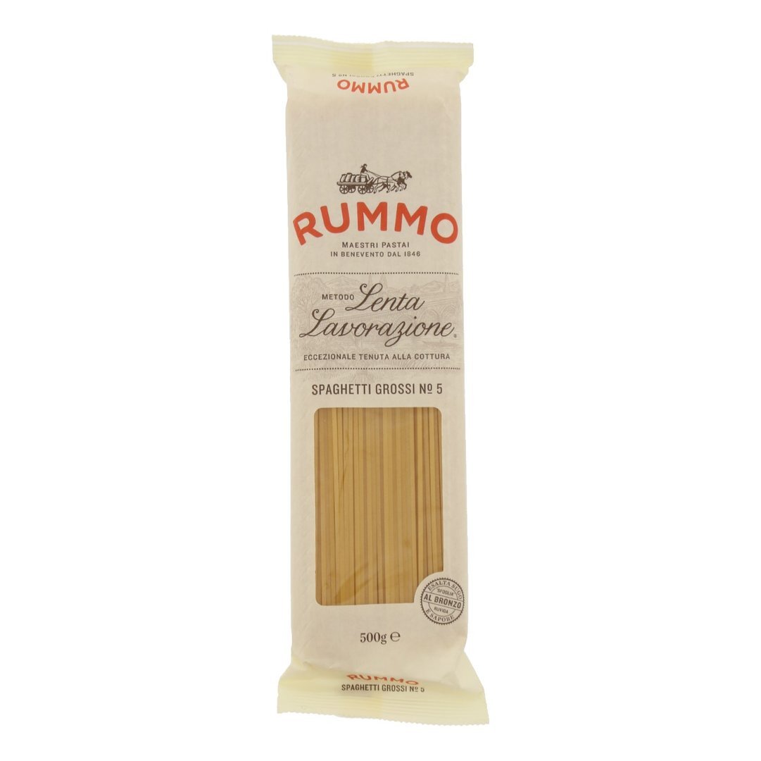 SPAGHETTI GROSSI No. 5 - 500g - VEGAN - BY RUMMO, 2,40